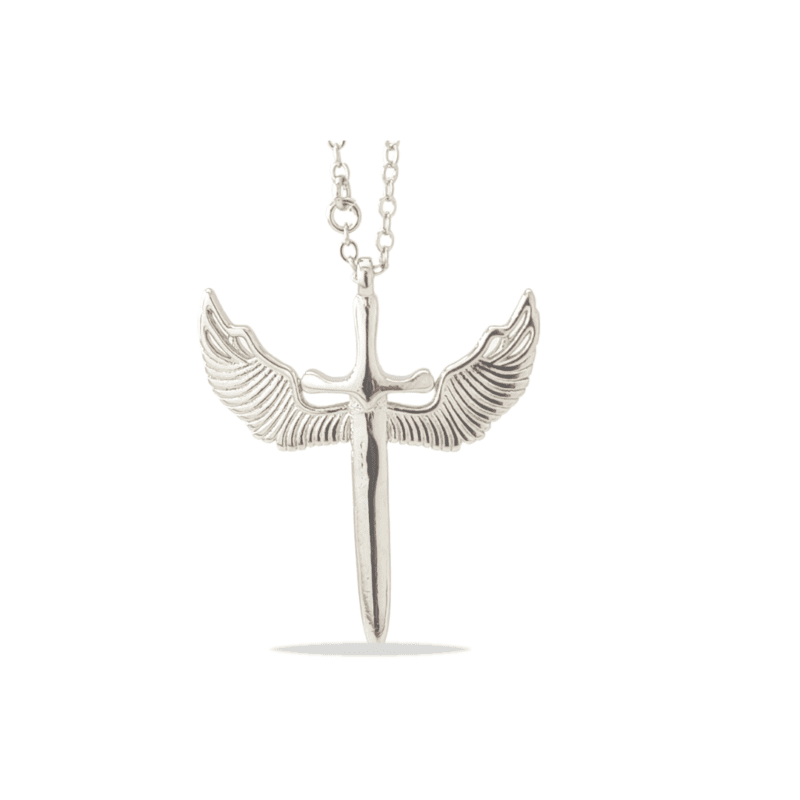 Collar Espada de la Justicia del Arcángel Miguel - LlamÁngel Colombia